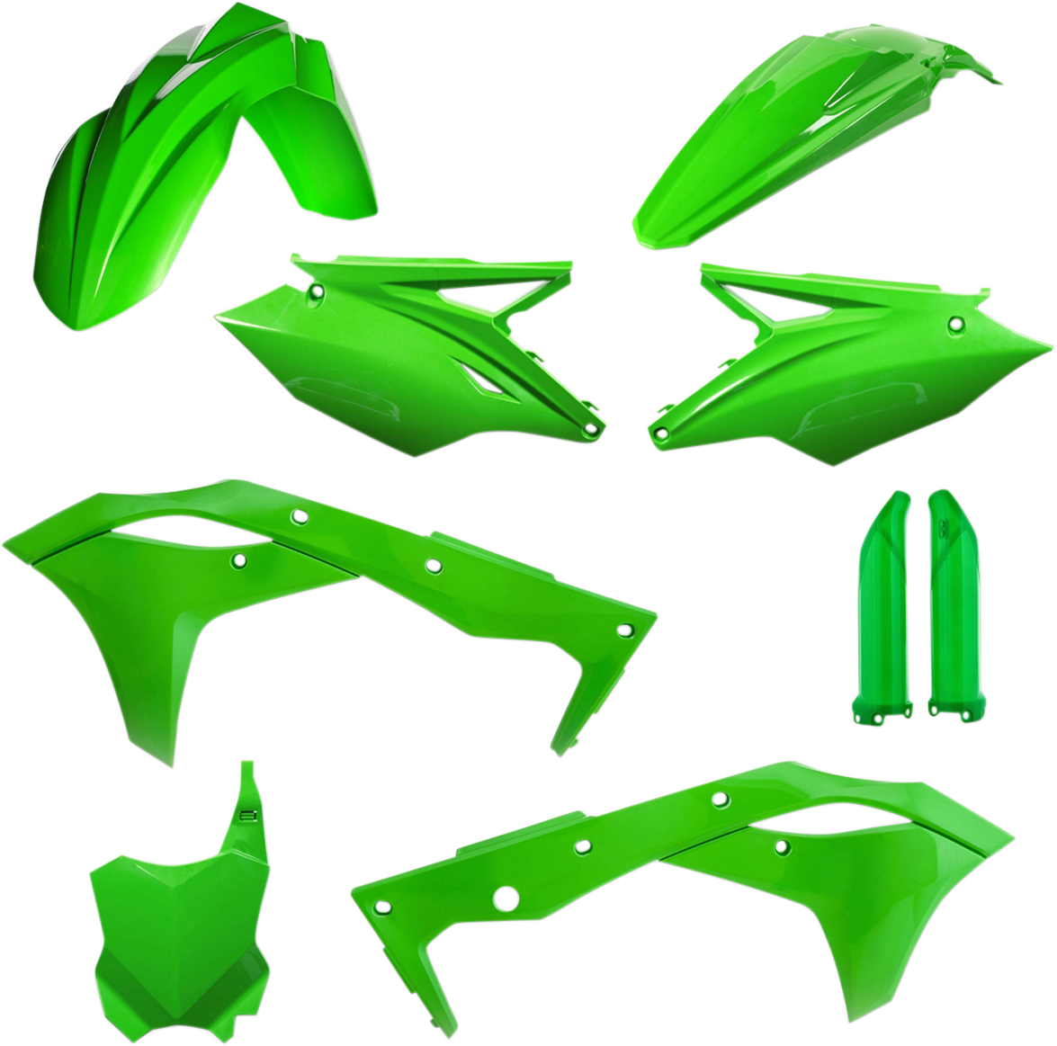 Full Replacement Body Kit - Green – Full Speed Motorcycles